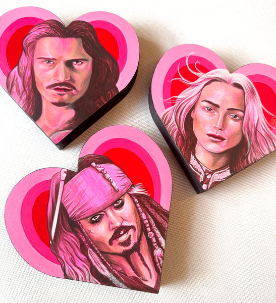 Leah Kellaway "Crushes of the Caribbean: Miss Swann – Original Paintin ...