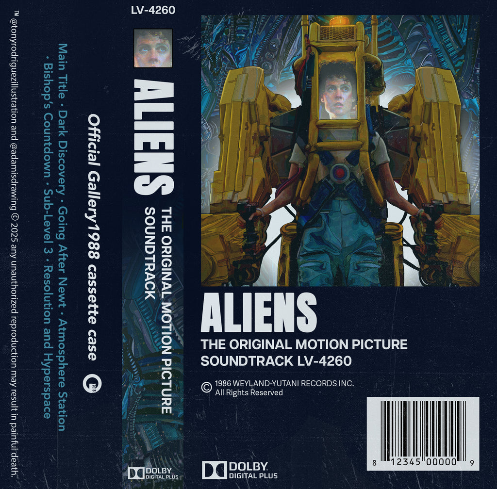 Tony Rodriguez "Aliens (The Soundtrack)" Cassette – Gallery1988