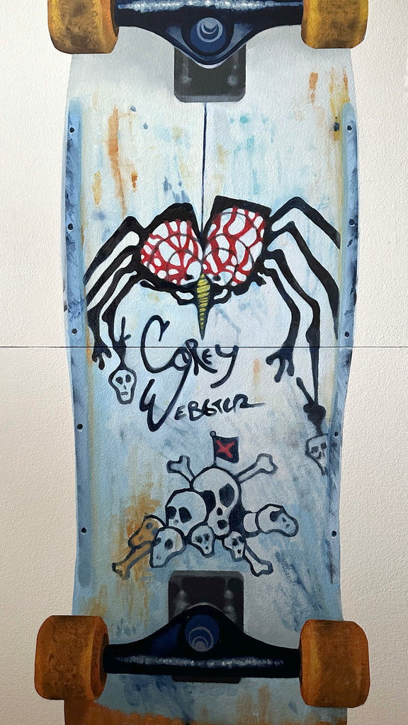 A Man After My Own Art "Corey Webster Thrashin’ Deck" Diptych – Gallery1988