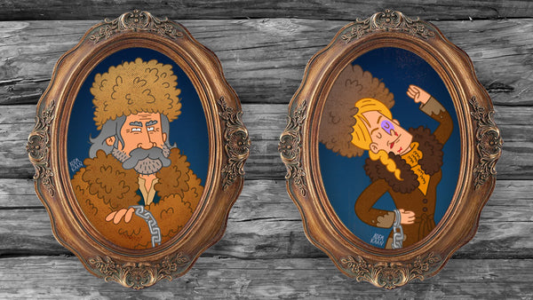 Adem Kaan "John 'The Hangman' Ruth & Daisy Domergue" – Gallery1988