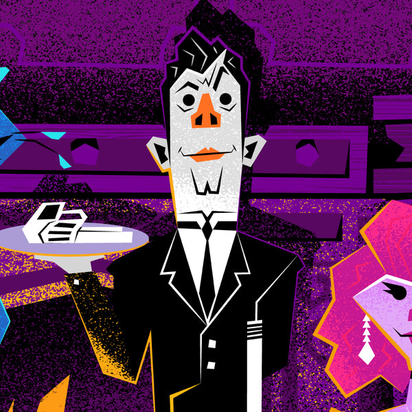 Shane Houston "{But Here’s What Really Happened.}" Print – Gallery1988