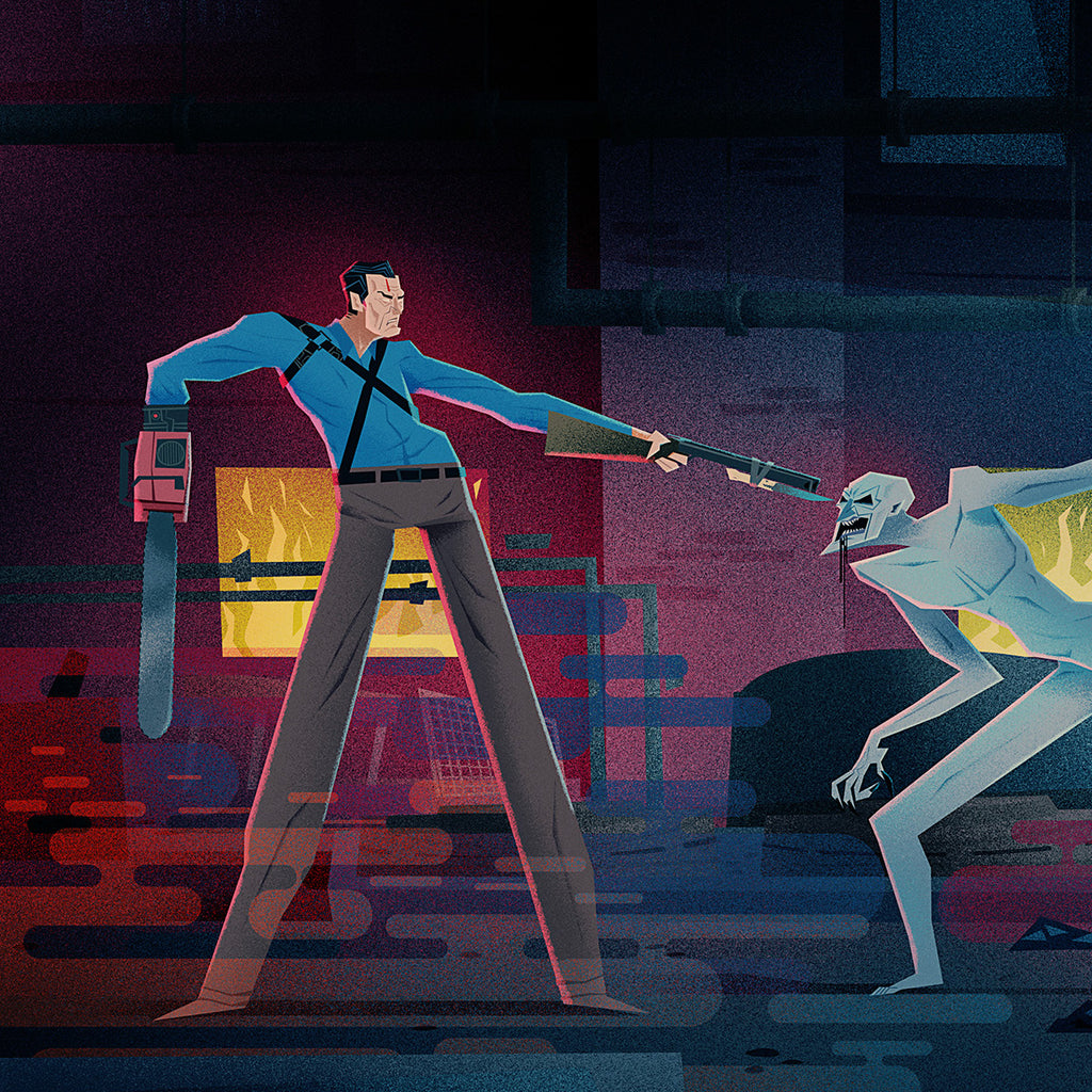 Mark Borgions "Three Creepy Kids" print – Gallery1988