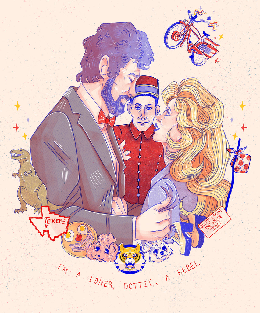 Michayla Grbich "I'm A Loner, Dottie Angel" Print – Gallery1988