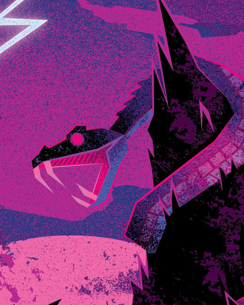Shane Houston "Eternian Moonrise" Print – Gallery1988