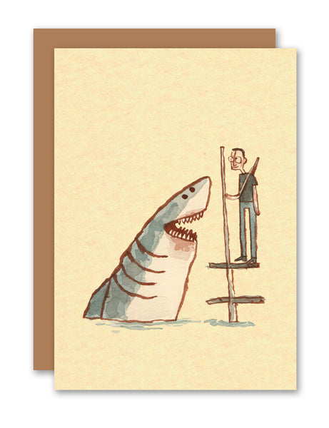 Scott C. "Jaws" Greeting Card – Gallery1988