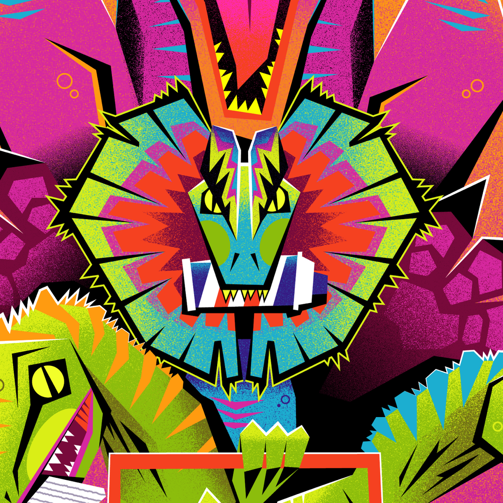 Shane Houston "Jurassic Joyride" print – Gallery1988