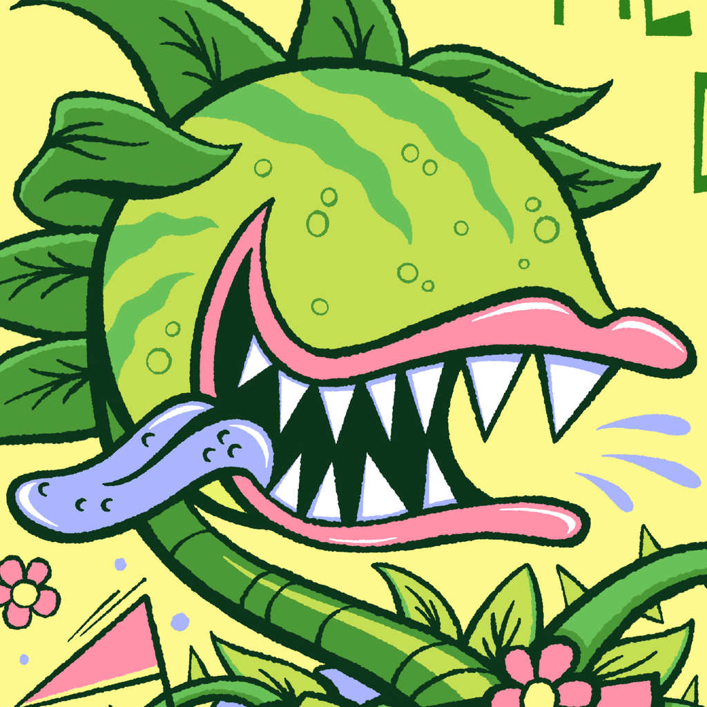 Kyle Blair "Mean! Green! Bad!" Print – Gallery1988