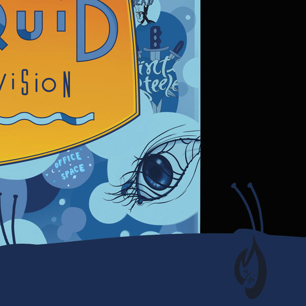 Michael Stiles "Liquid Television" Print and Keychain Set – Gallery1988