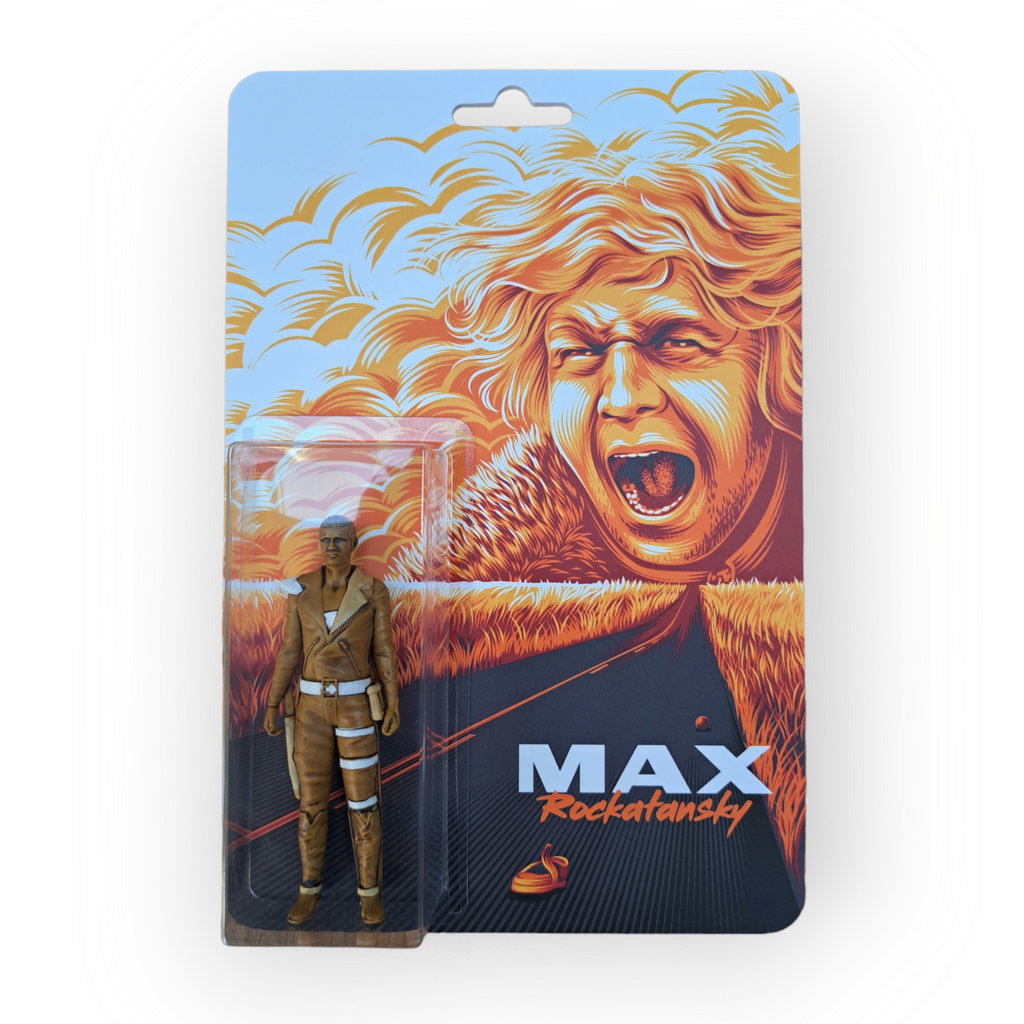 Aleksey Rico X Delicious Again Peter "Max Rockatansky" (orange edition ...