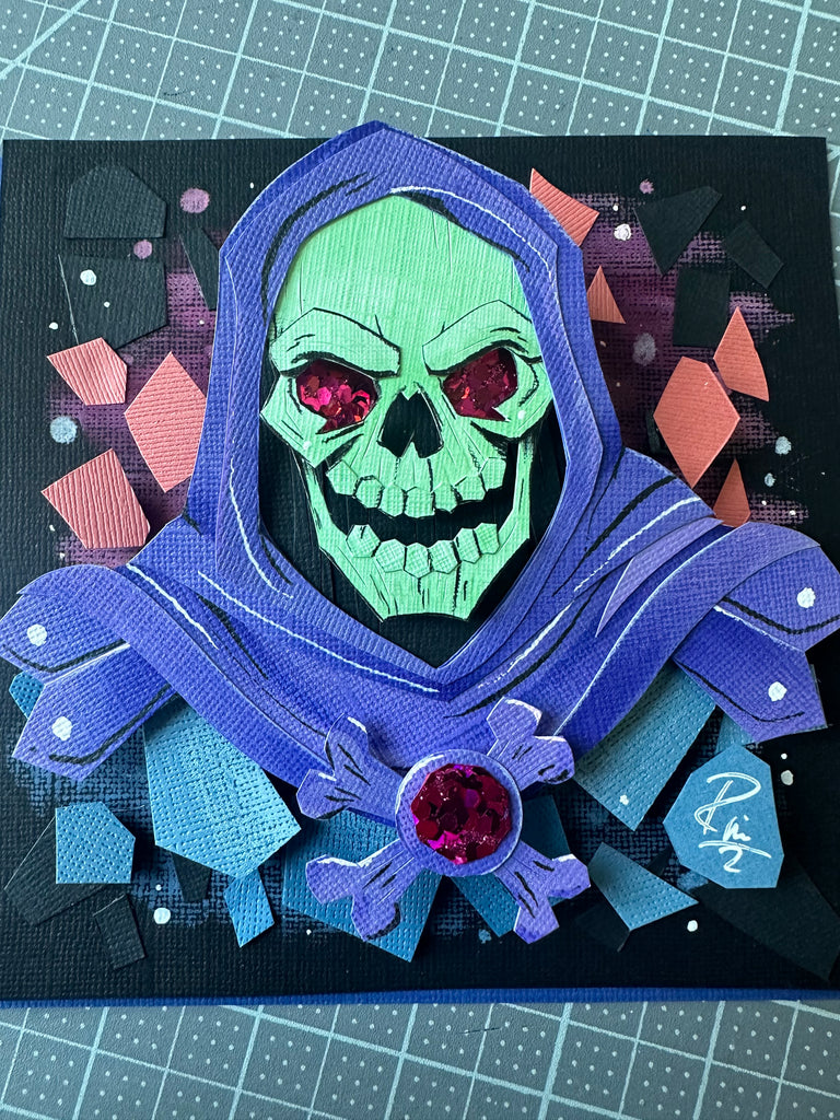 Ryan Riller "Paper Skeletor" – Gallery1988