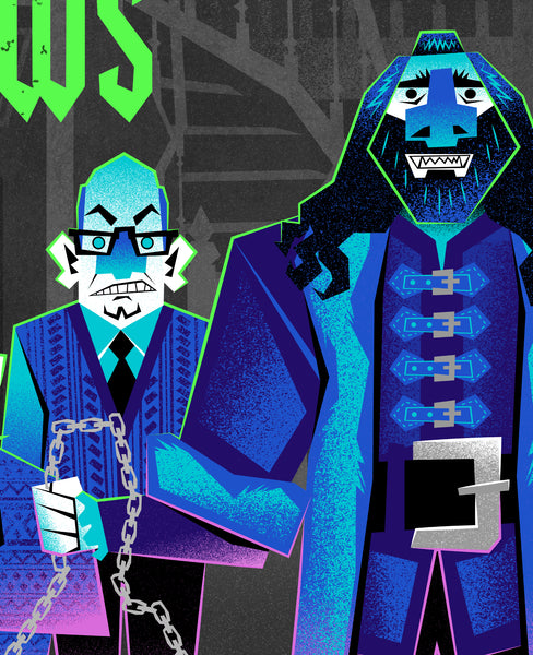 Shane Houston "What We Do at the House Meeting" print – Gallery1988