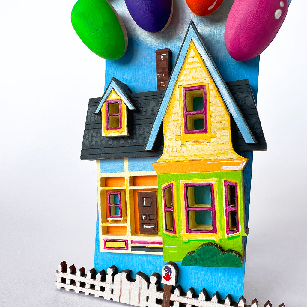 John D-C "UP House Miniature Wooden Wall Hanging" – Gallery1988