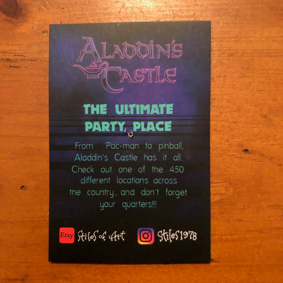 Michael Stiles "Aladdin's Castle" Pin – Gallery1988