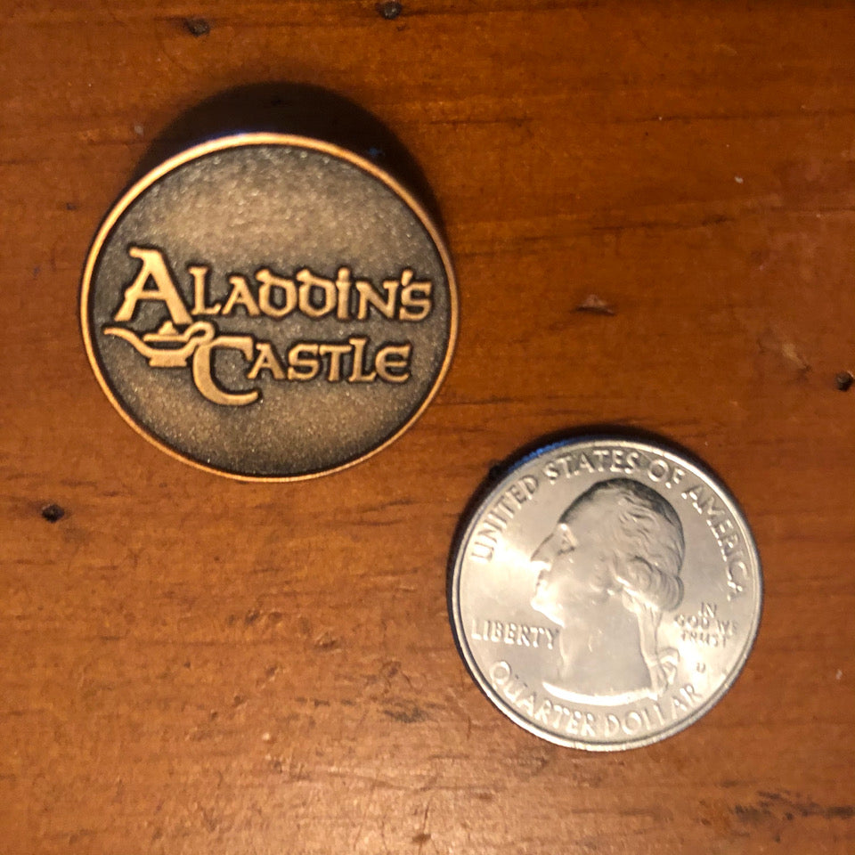 Michael Stiles "Aladdin's Castle" Pin – Gallery1988