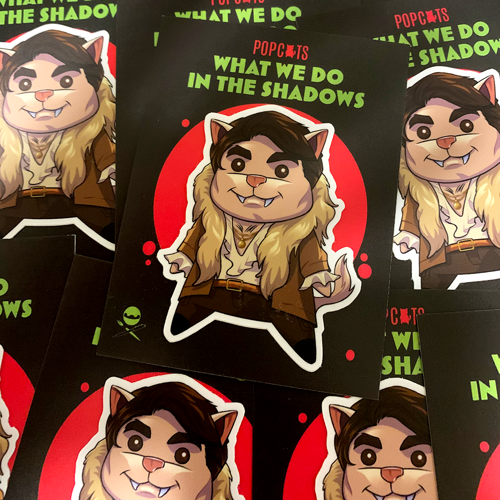 Arnel Baluyot - @TheNinjaBot "What We Do in the Shadows PopCats - Deac ...