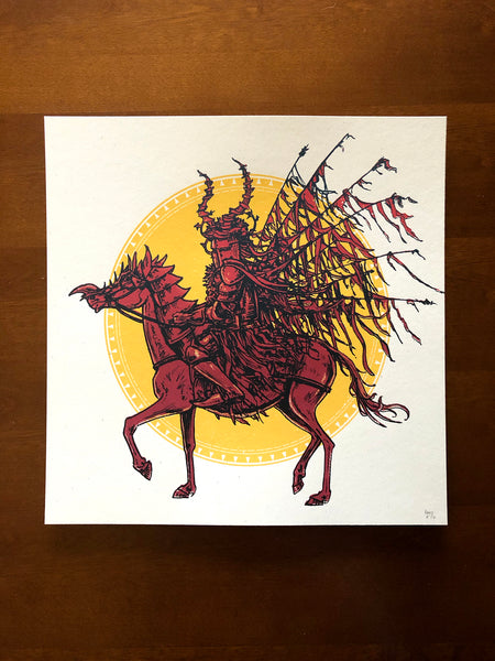 Barry Blankenship "Red Knight" Print – Gallery1988
