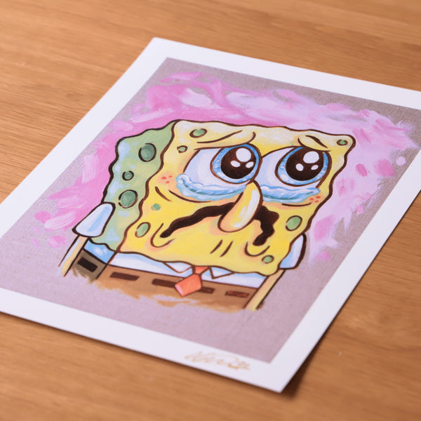 By Nick "Spongebob Pop Portrait" Print – Gallery1988